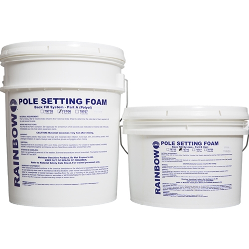 J Harlen Co. - Rainbow Technology Pole Setting Foam - 6 Cubic Foot Kit 79706